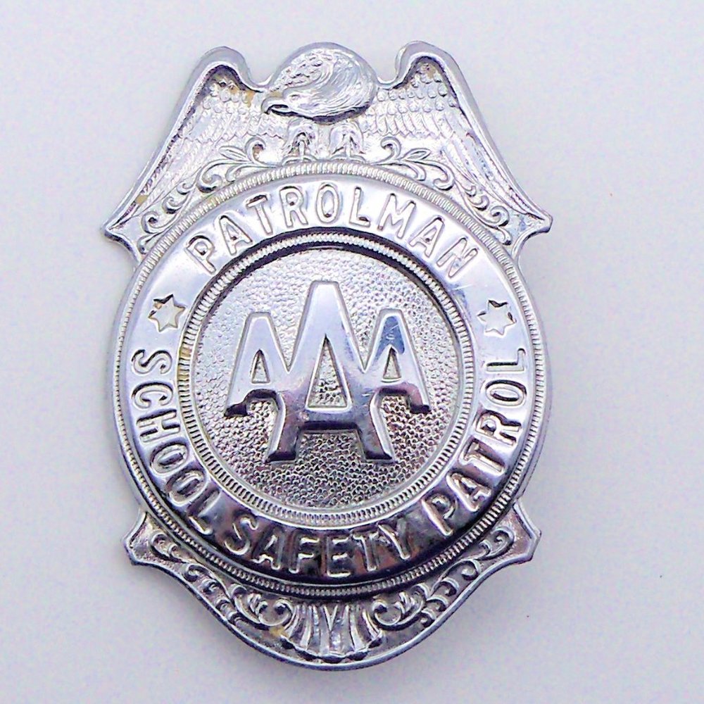 Vintage Triple A Patrolman School Safety Patrol Pin/B… - Gem
